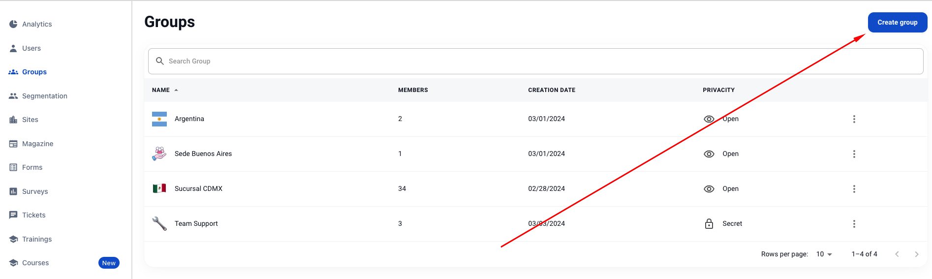 How do create a group? – Help Center