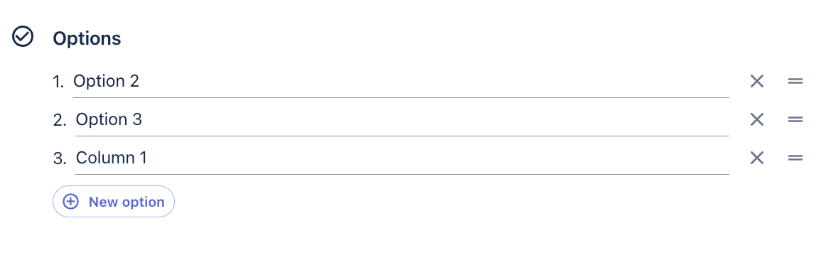 Which are the possible response types? – Help Center