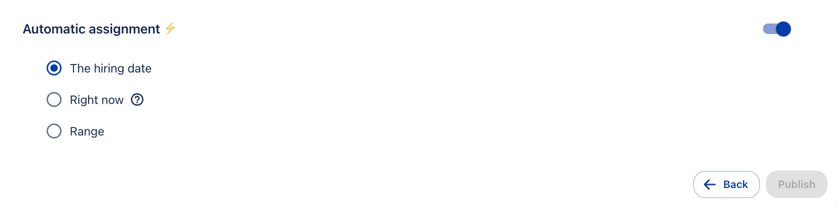 How does the “Automatic Assignment ⚡” of tasks work? – Help Center