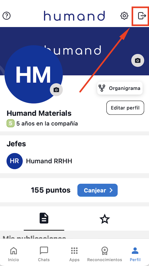 ¿Cómo cierro mi sesión? – Humand