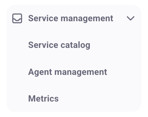 How do I give a user permissions for the Service Management module ...